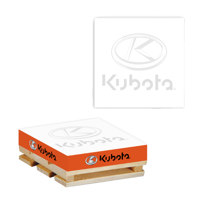 Post-it® Mini-Pallets Notes Cube - Kubota